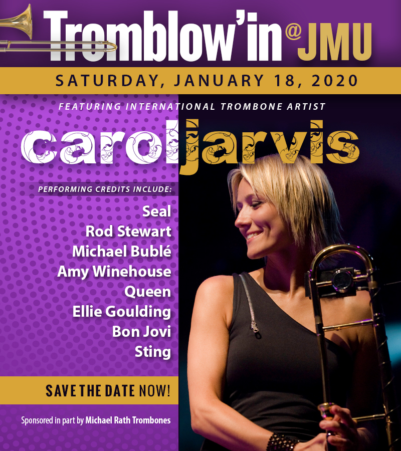 Tromblow'in | Trombone Workshop at JMU | Mr. Jefferson's Bones